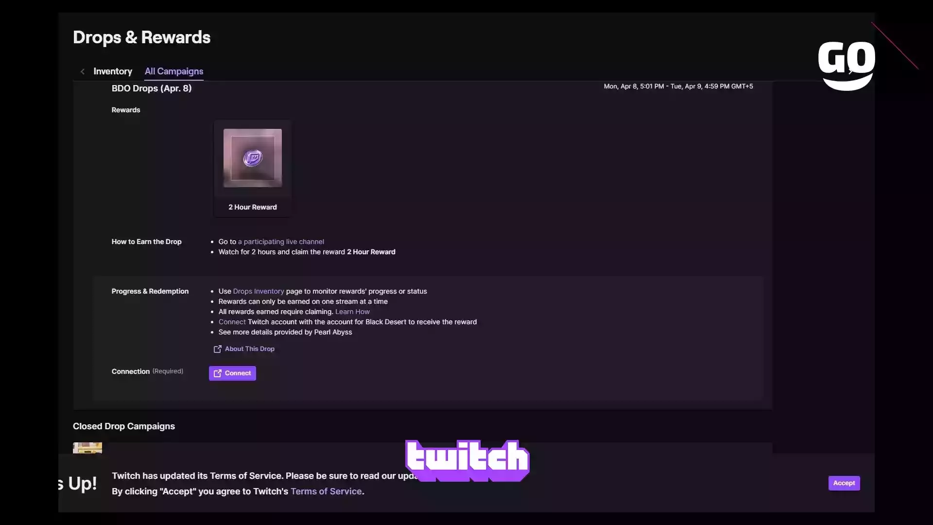 Twitch Drops: получи бонусы в Black Desert (8 апреля)