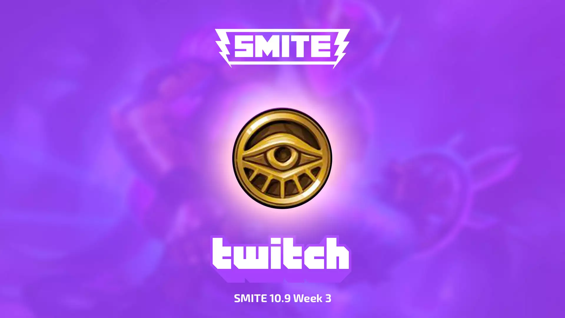 Twitch Drops награды SMITE 10.9 Week 3 для SMITE