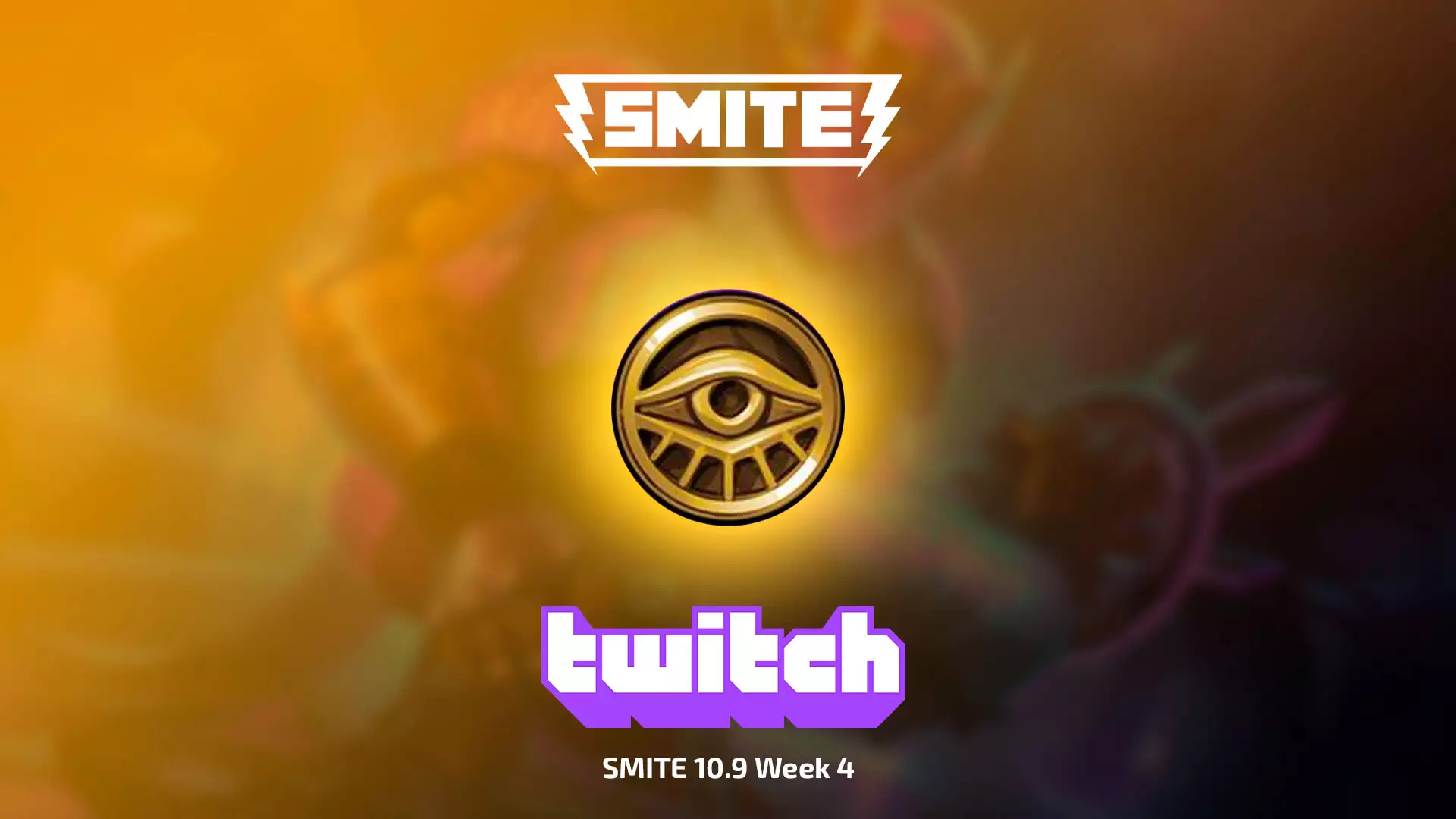 Twitch Drops награды SMITE 10.9 Week 4 для SMITE