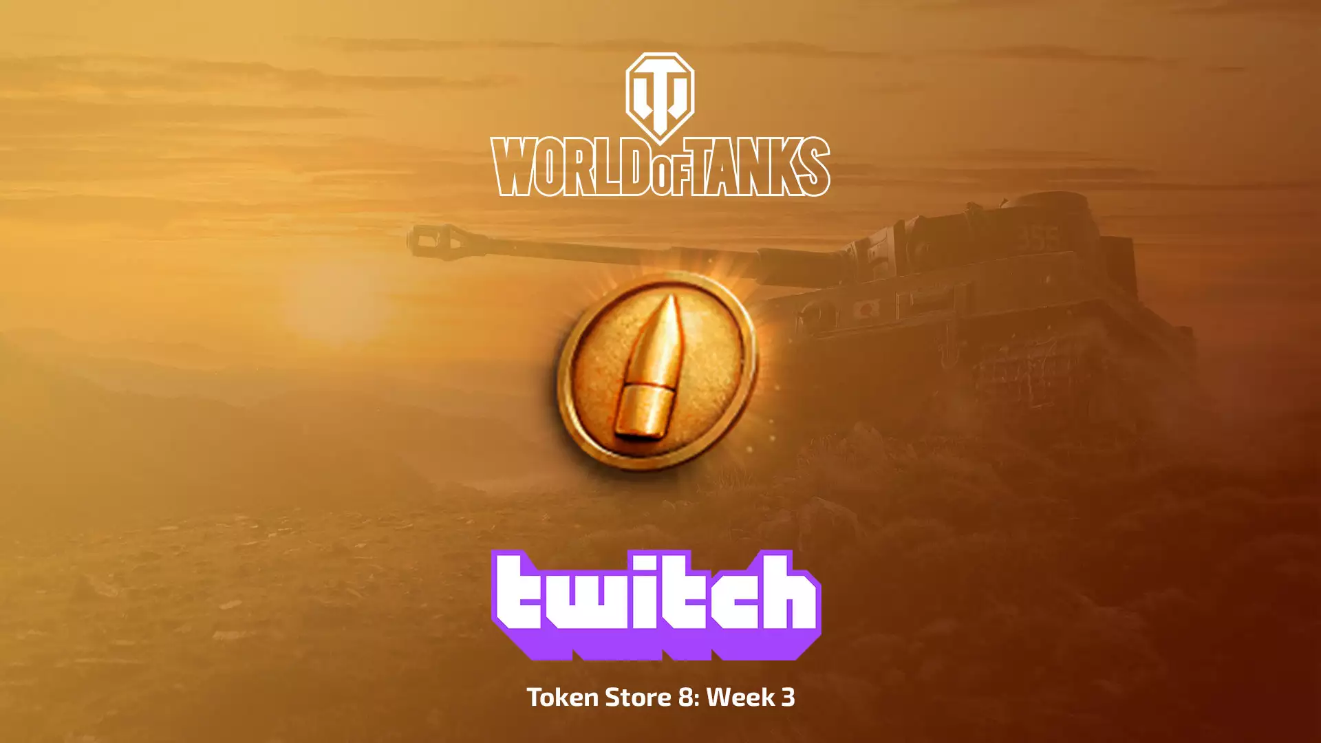 Twitch Drops награды Token Store 8: Week 3 для World of Tanks