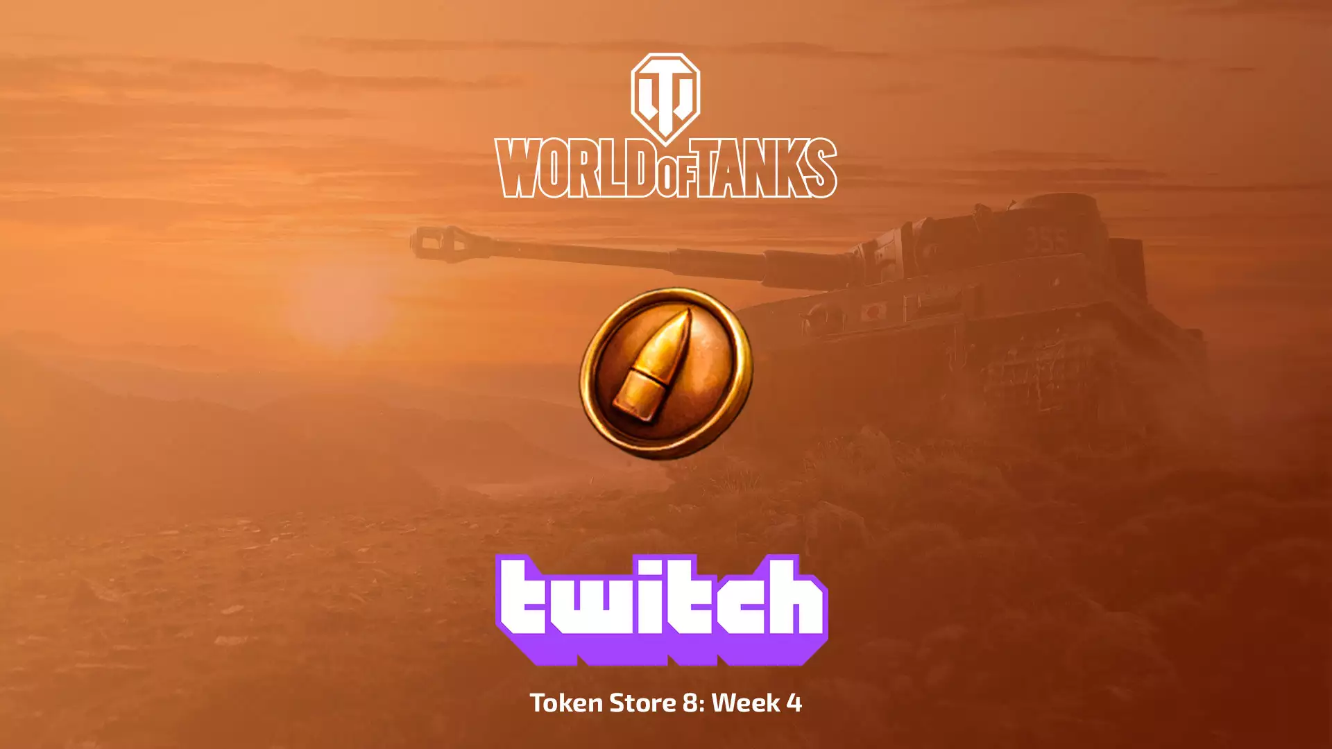 Twitch Drops награды Token Store 8: Week 4 для World of Tanks