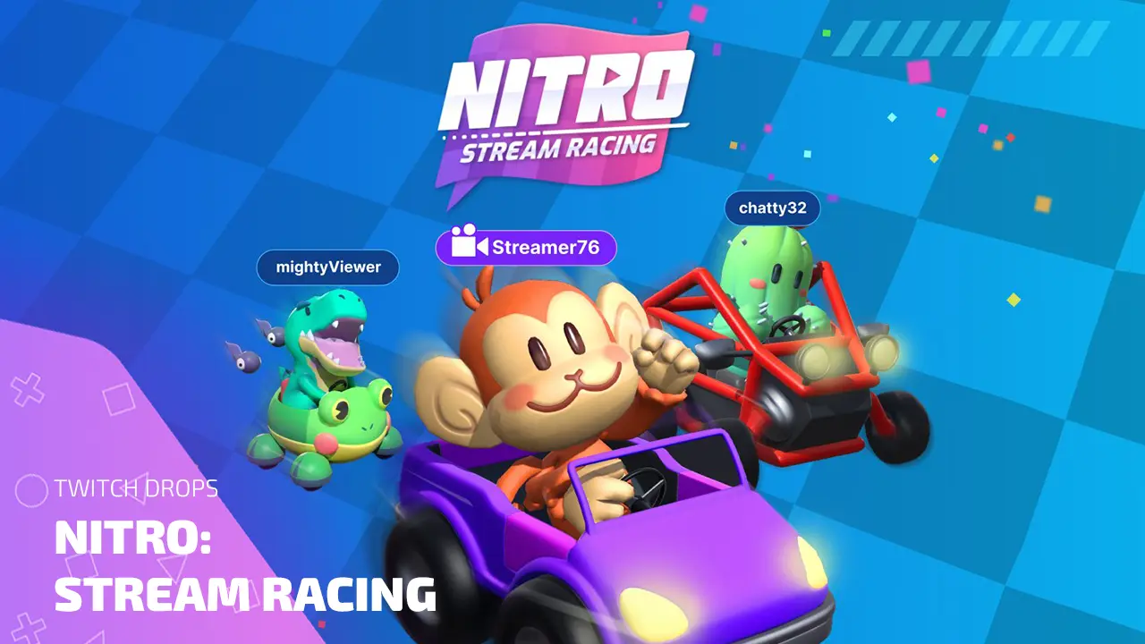 Twitch Drops Nitro Stream Racing: история всех раздач